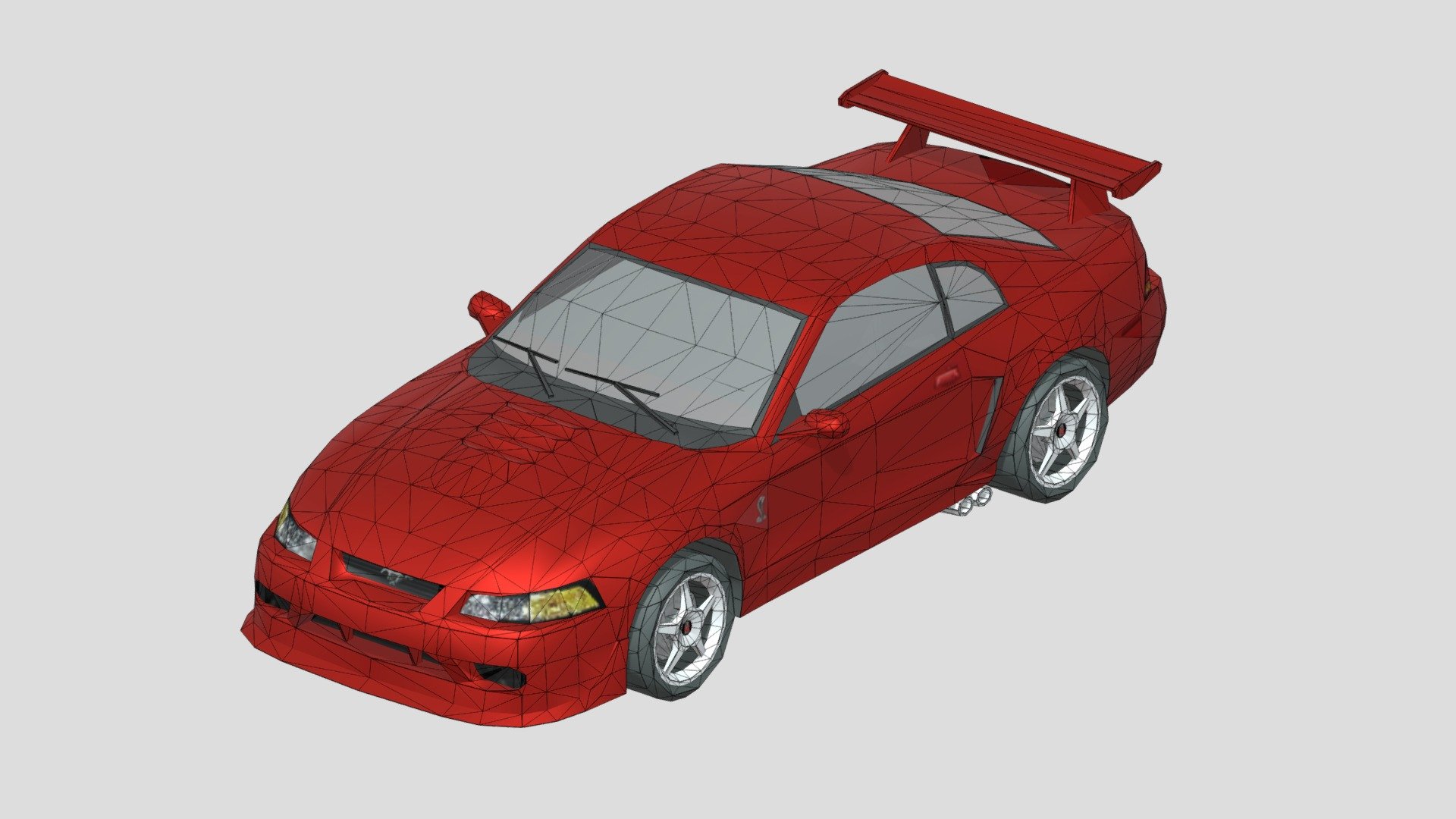 99 Mustang SVT Cobra - Download Free 3D model by Superfamicom ...