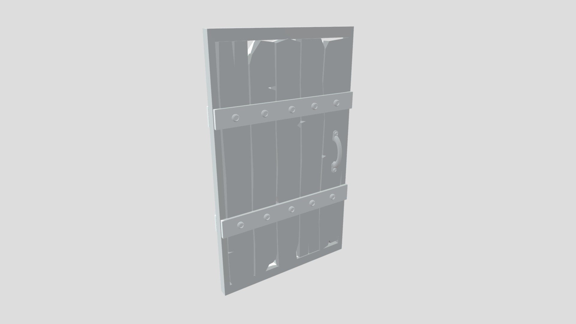 low_poly_door - Download Free 3D model by sagzain [85aba8e] - Sketchfab