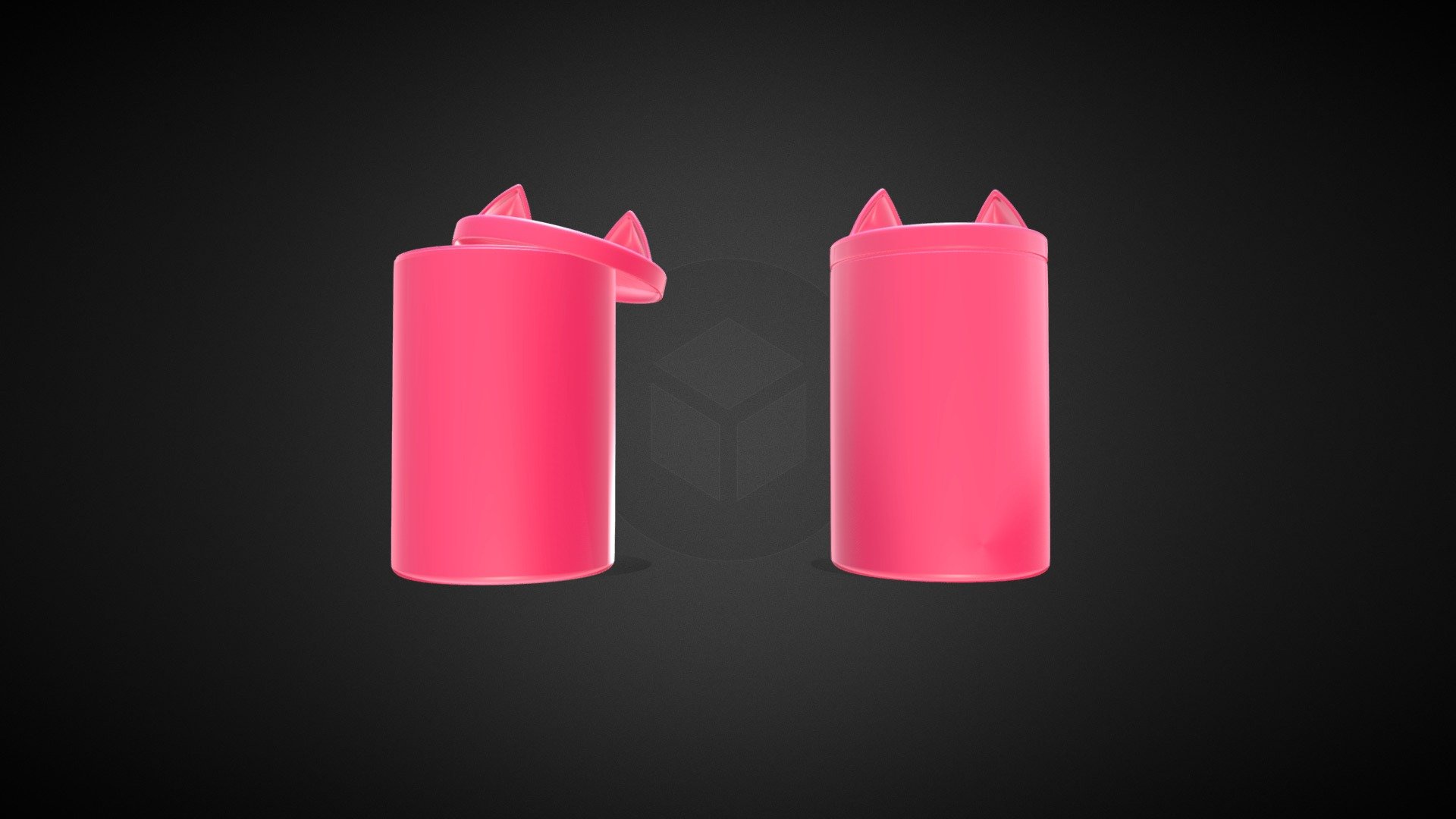 Cat Food Pot - 3D model by Sofia Campoy (@SofiaCampoy) [85abd28 ...