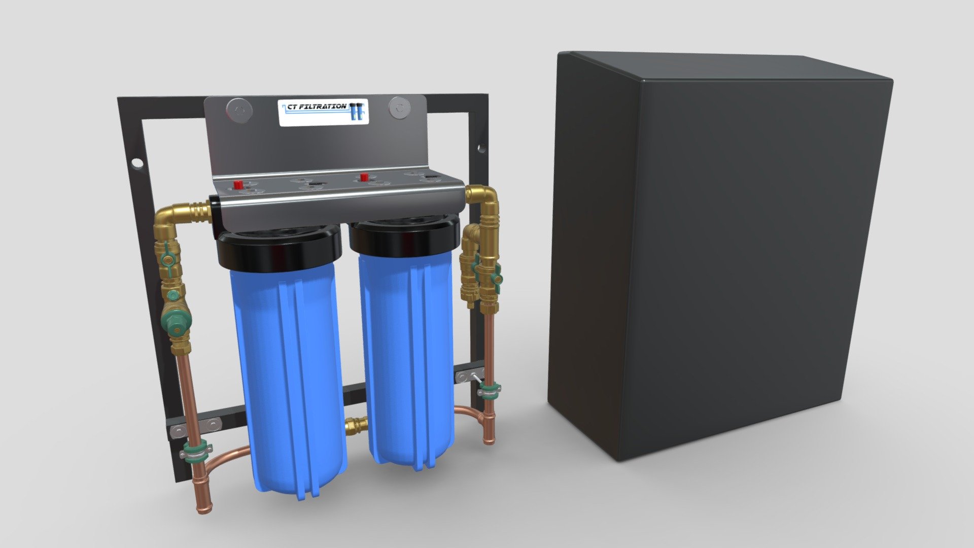 CT Filtration: Wall Mounted Osmosis - 3D model by 3DWALKABOUT [85abd78 ...