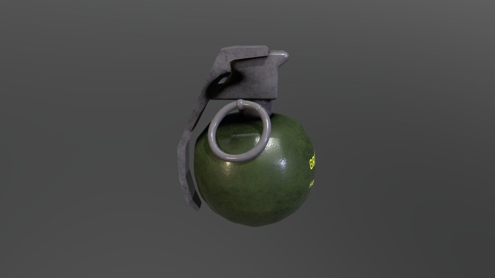 M67 Grenade - 3D model by TessaraOxygen (@19vladis97) [85acbd9] - Sketchfab
