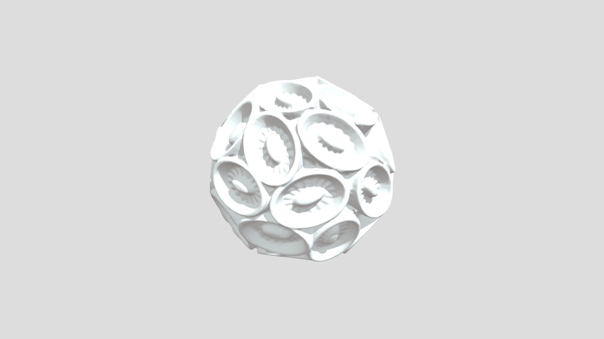 Siracosphaera diatom model - Buy Royalty Free 3D model by Naturaliter ...
