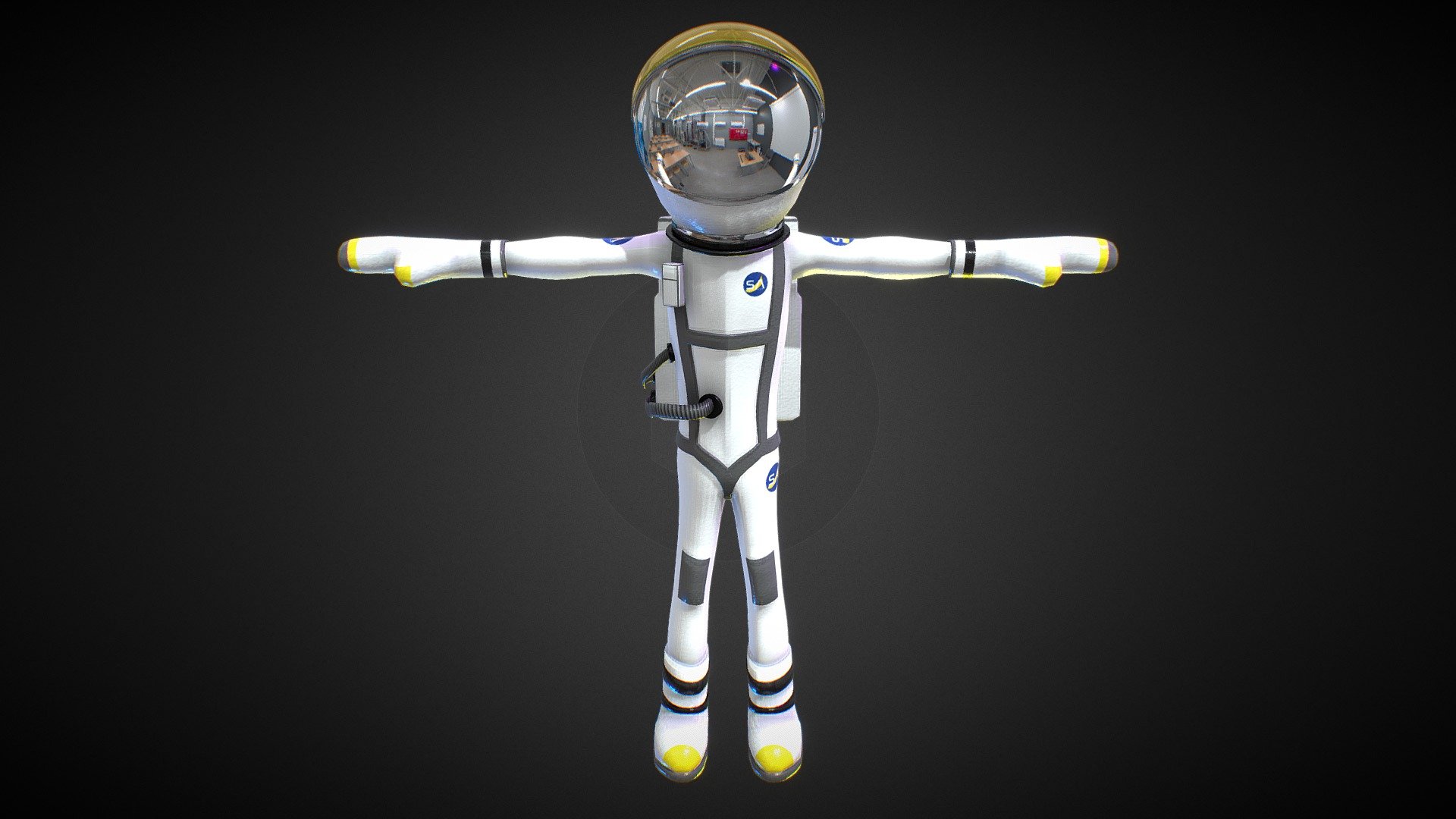 Spacesuit for NFT Ape - Buy Royalty Free 3D model by Tiko (@tikoavp ...