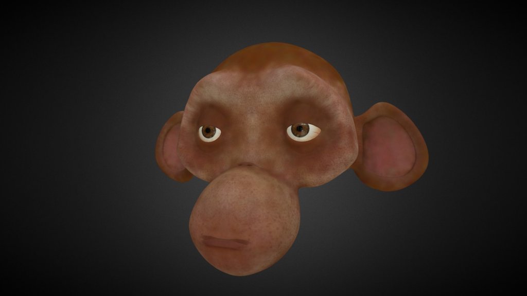 Monkey - 3D model by Chris Mesimvrinos (@mesc.chris) [85af906] - Sketchfab