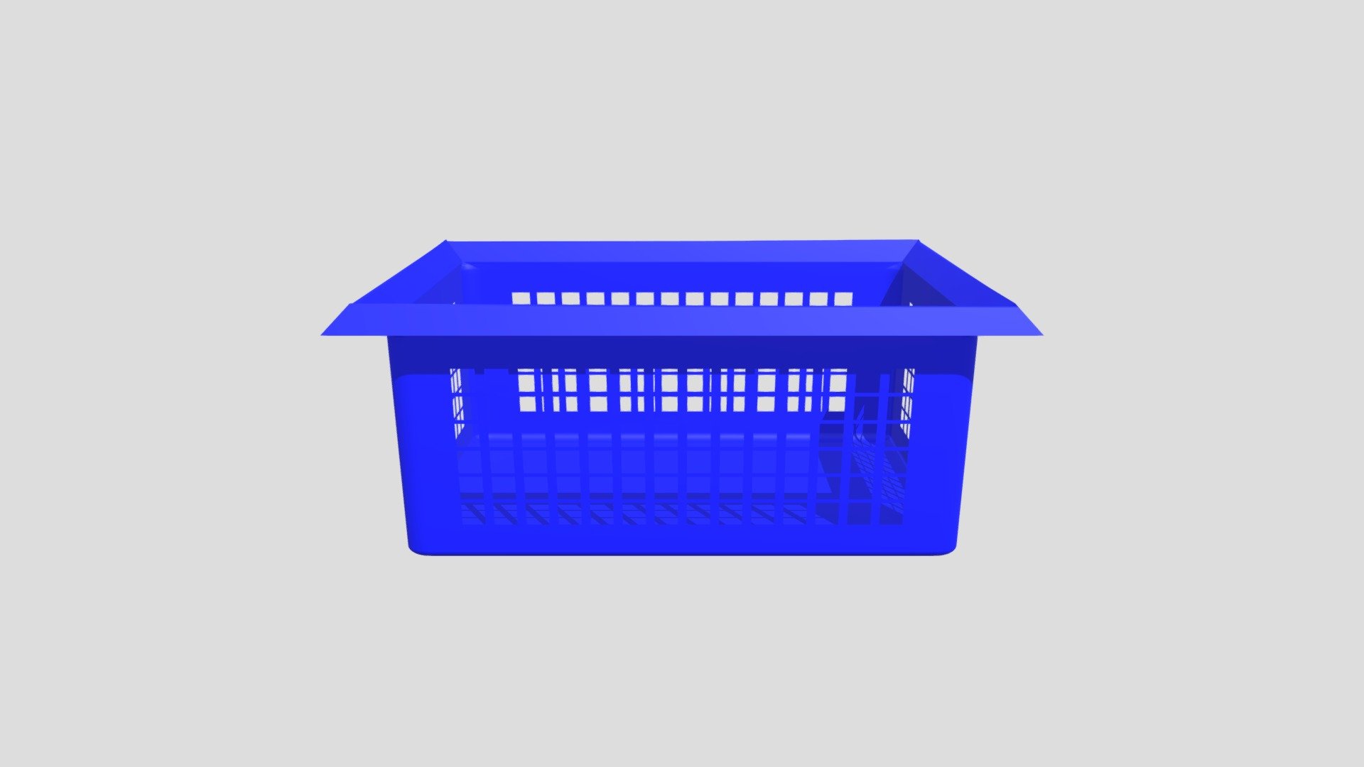 plastic basket - Download Free 3D model by beratdeniz [85afa63] - Sketchfab