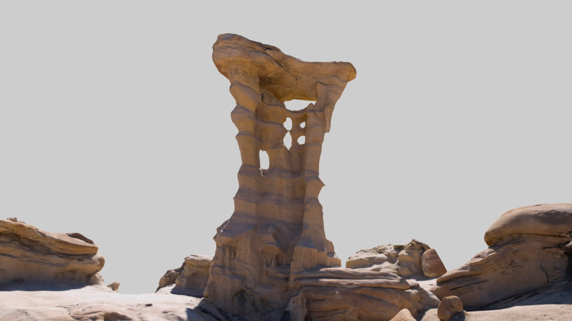 Alien Throne Rock Formation - Buy Royalty Free 3D model by dlfitch ...