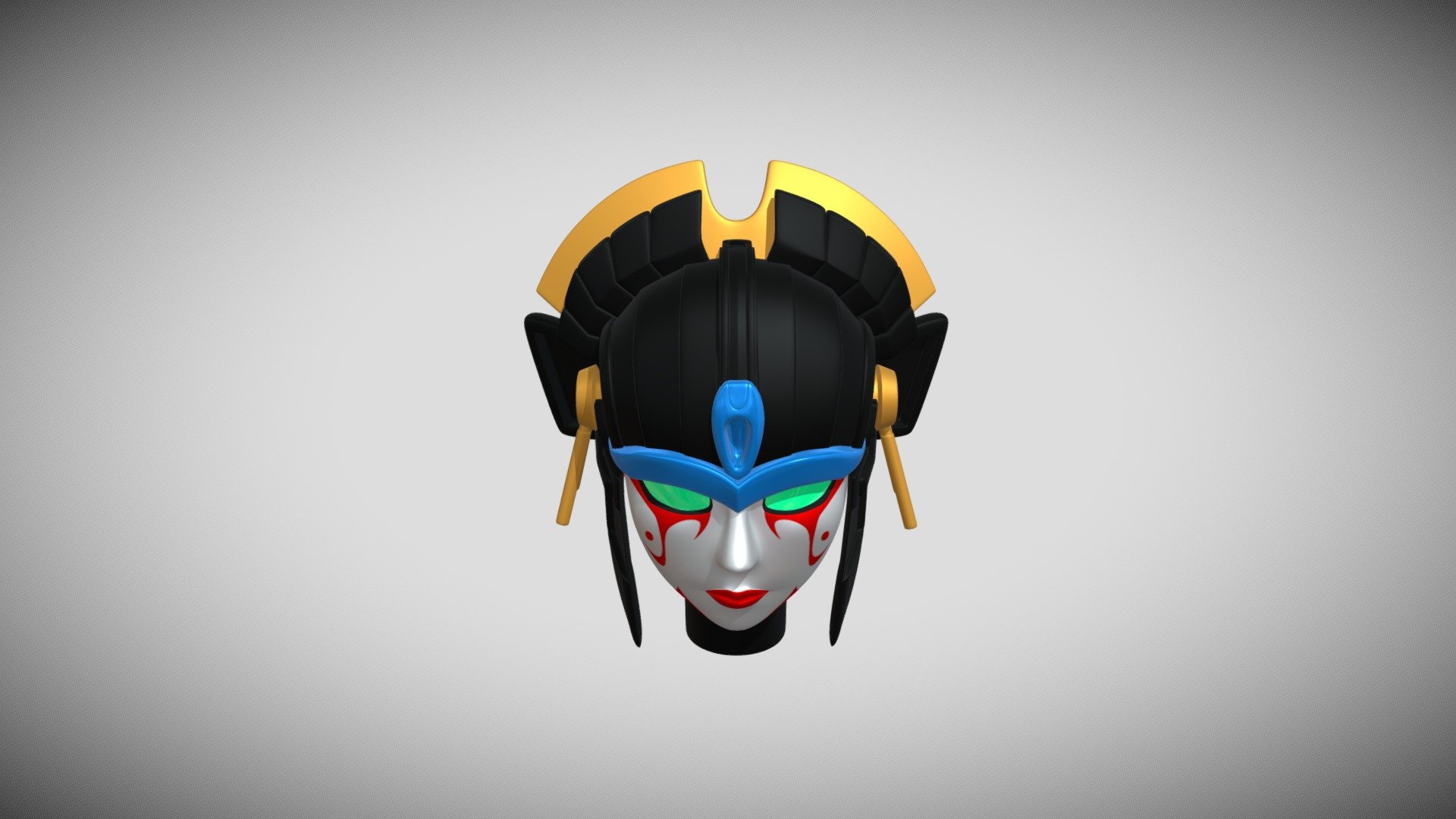 Windblade Head - 3D model by Hravn01 [85b662f] - Sketchfab