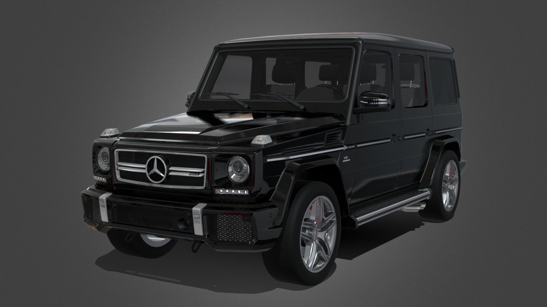 Mercedes-Benz G63 AMG (2015) - Buy Royalty Free 3D model by ...