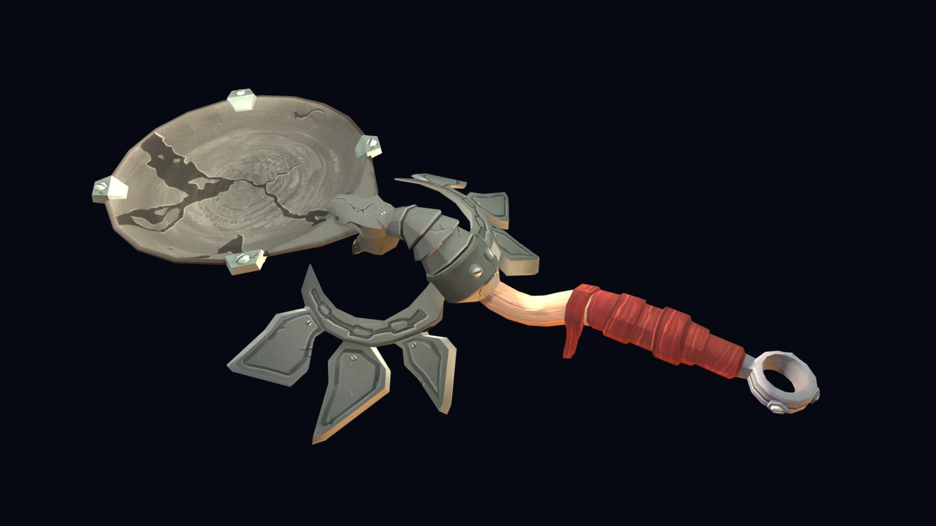 Fantasy Frying Pan - 3D model by Peter_Elias [85b8993] - Sketchfab