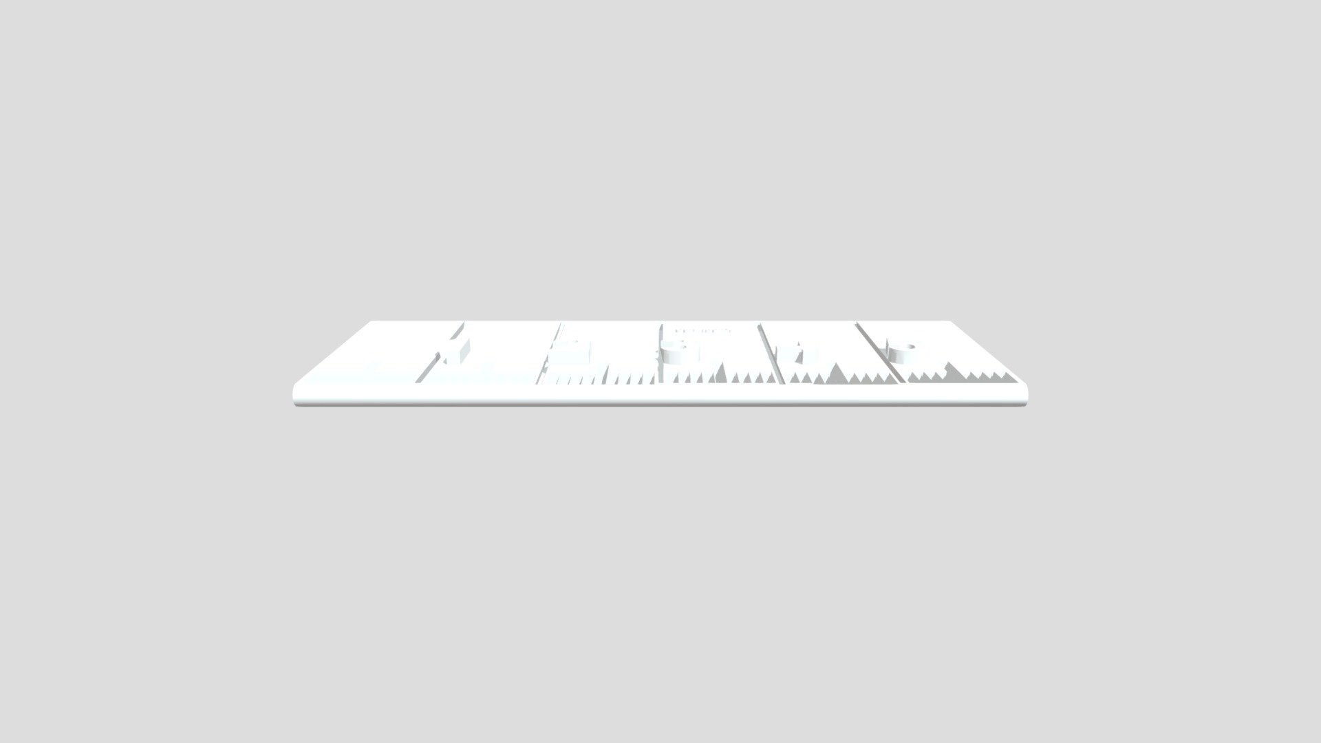 Ruler - Download Free 3D model by 010074195 [85b97c3] - Sketchfab