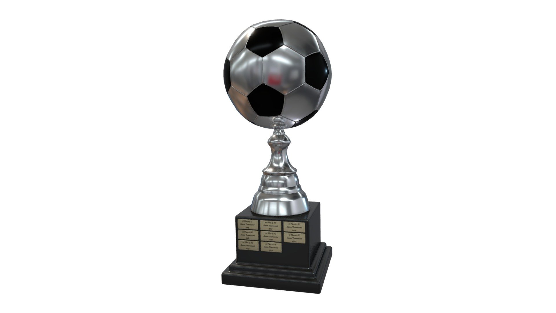 Soccer Trophy - 3D model by trenderenderbrad [85ba53a] - Sketchfab
