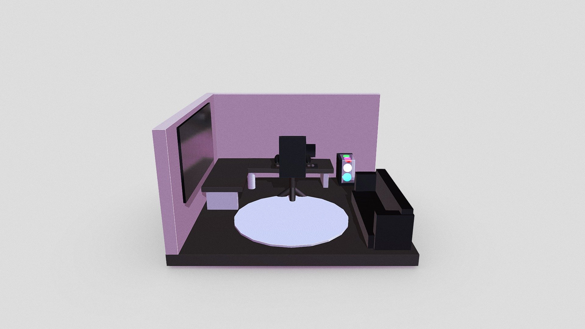 PC SETUP - Download Free 3D model by RJ-JARRETT-JAMES [85bab97] - Sketchfab