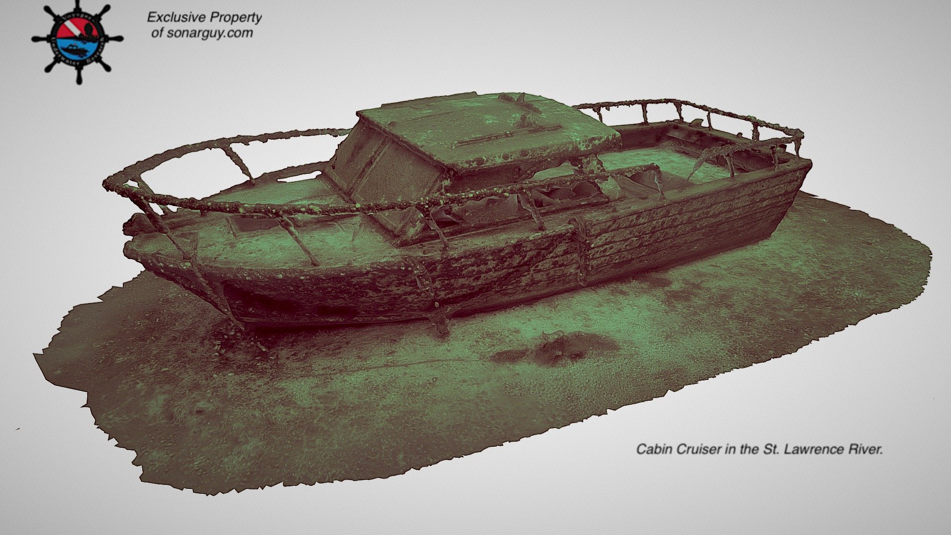 Cabin Cruiser - Saint Lawrence River - 3D model by Capt. Tim Caza ...