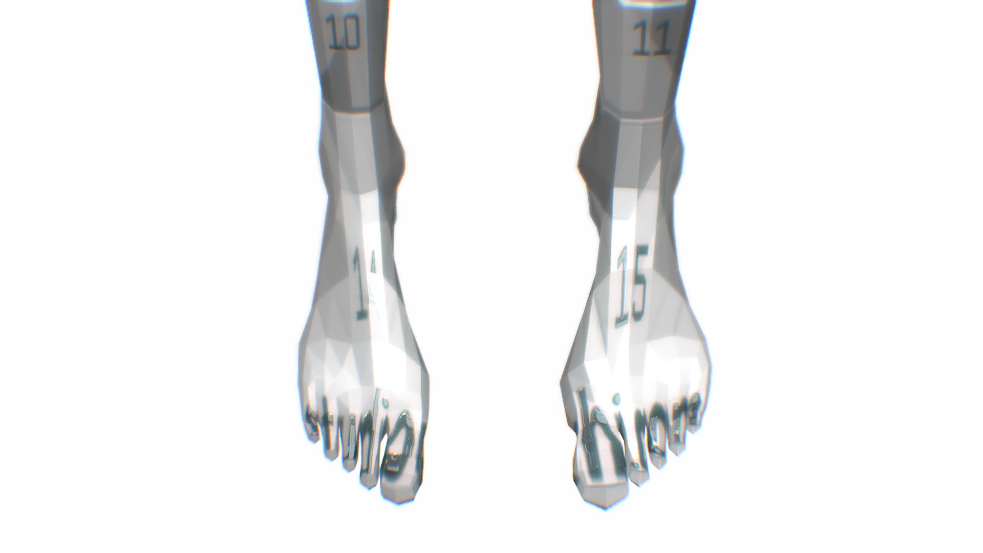 Feet - 3D model by Studio Ochi (@studioochi) [85bdb37] - Sketchfab