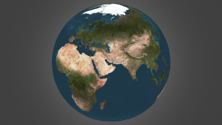 Earth Map Blender - Download Free 3D model by Siddhesh.Jadhav ...