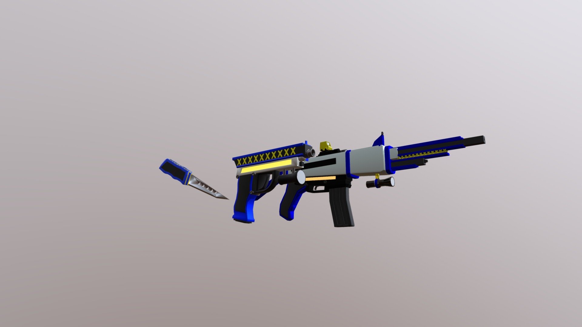 low poly weapons pack - Download Free 3D model by XSTUDIOS15 (@ZeenonX ...