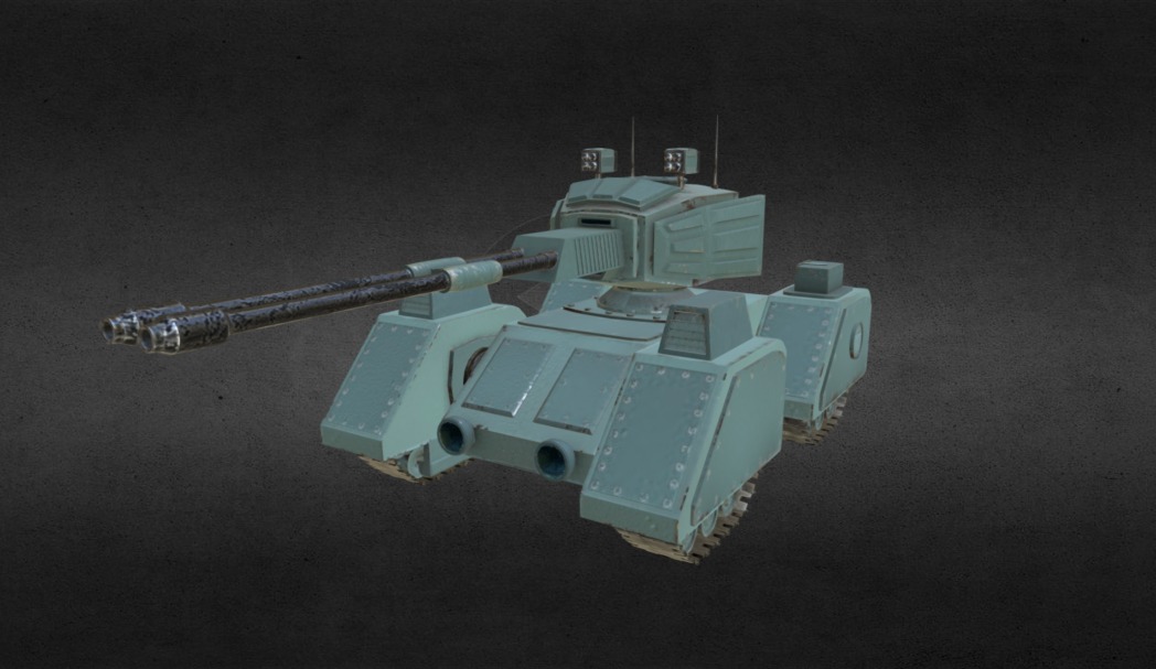 Tank Winter - 3D model by Bek [85c19d1] - Sketchfab