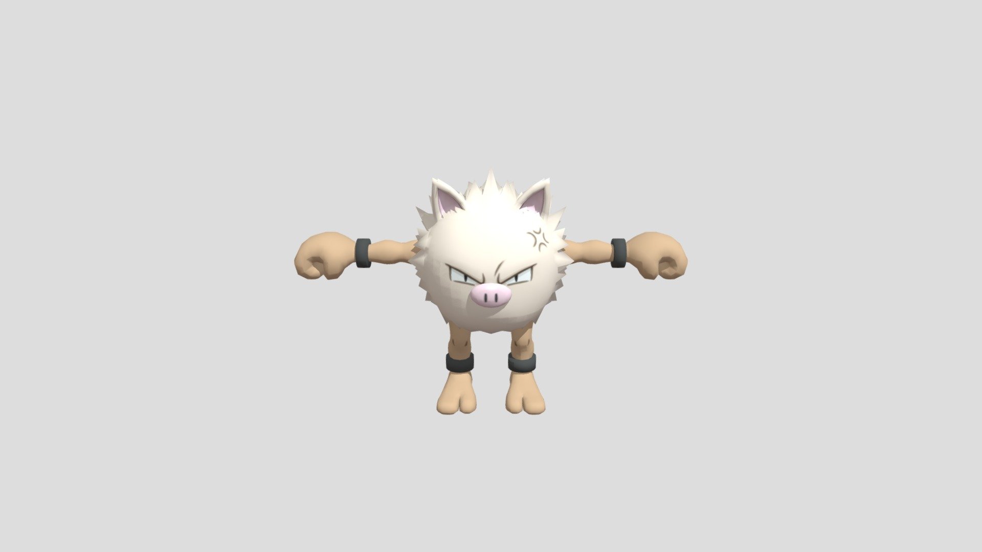 Primeape - Download Free 3D model by nguyenlouis32 [85c214c] - Sketchfab