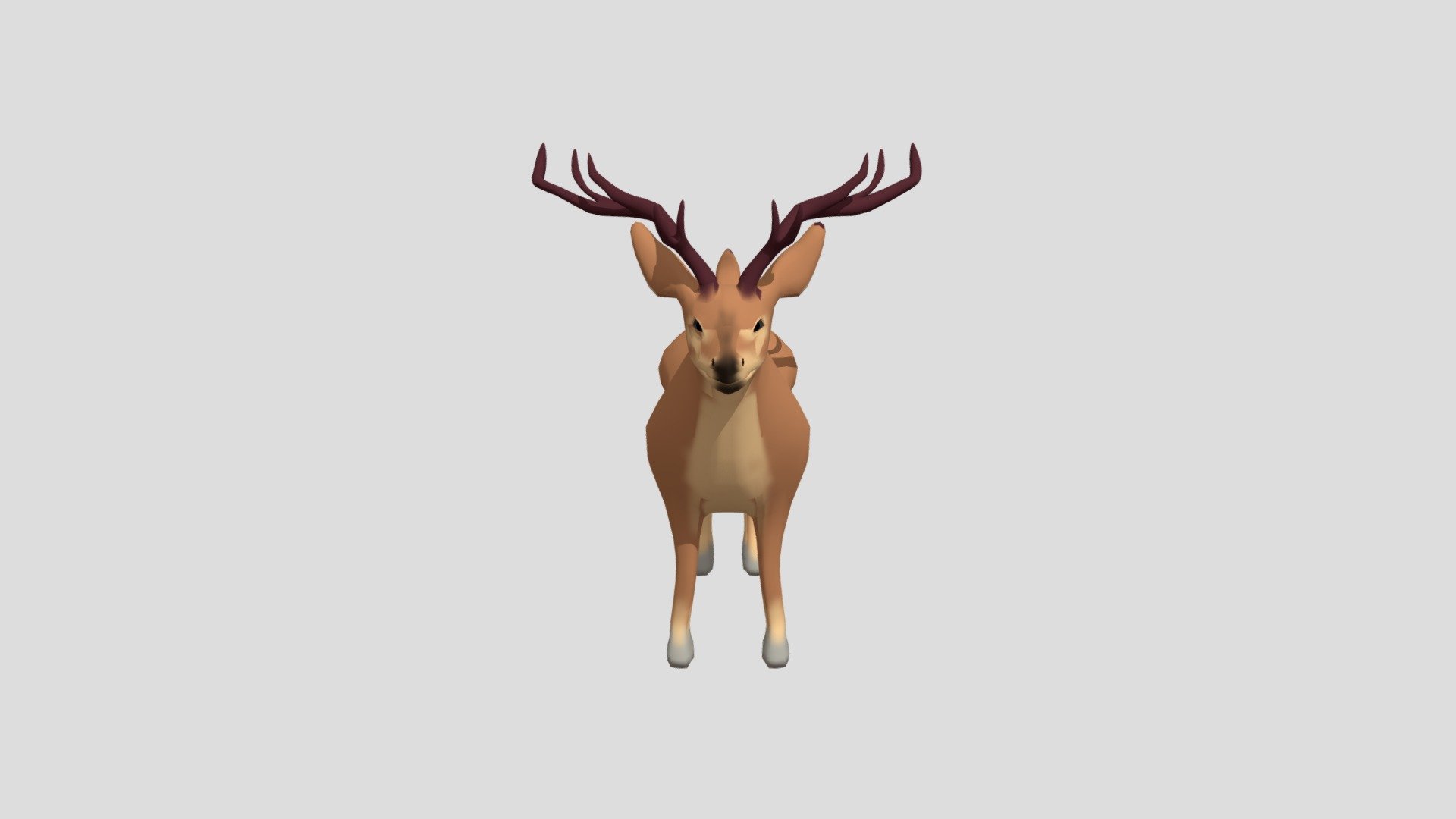 Pain DEER - 3D model by 65110280_Ampol [85c248c] - Sketchfab