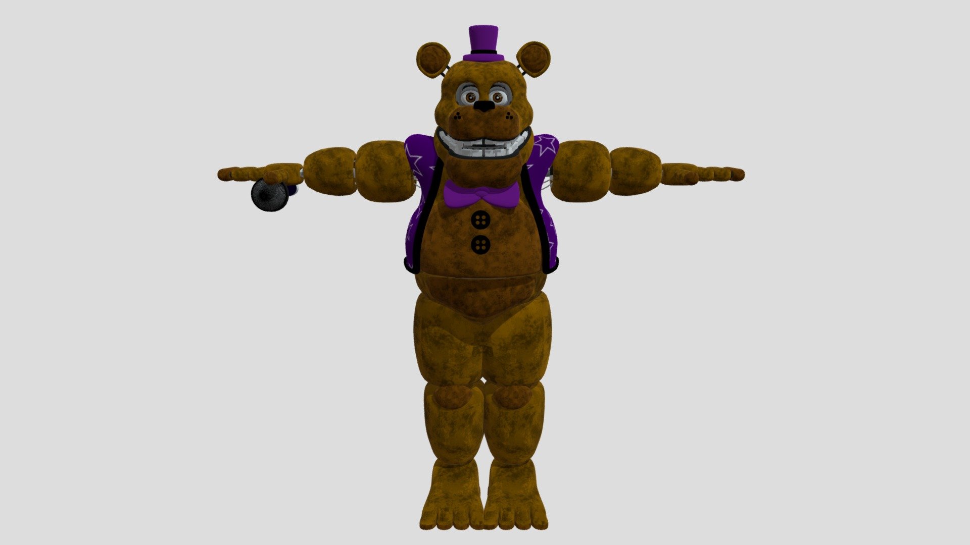 Dinner Fredbear - Download Free 3D model by skylajade69 [85c265e ...