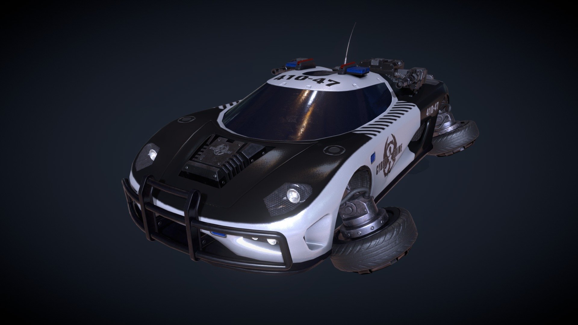 Cyberpunk Cop Car - 3D model by Illicit Graphics (@aalleexx5) [85c31e3 ...