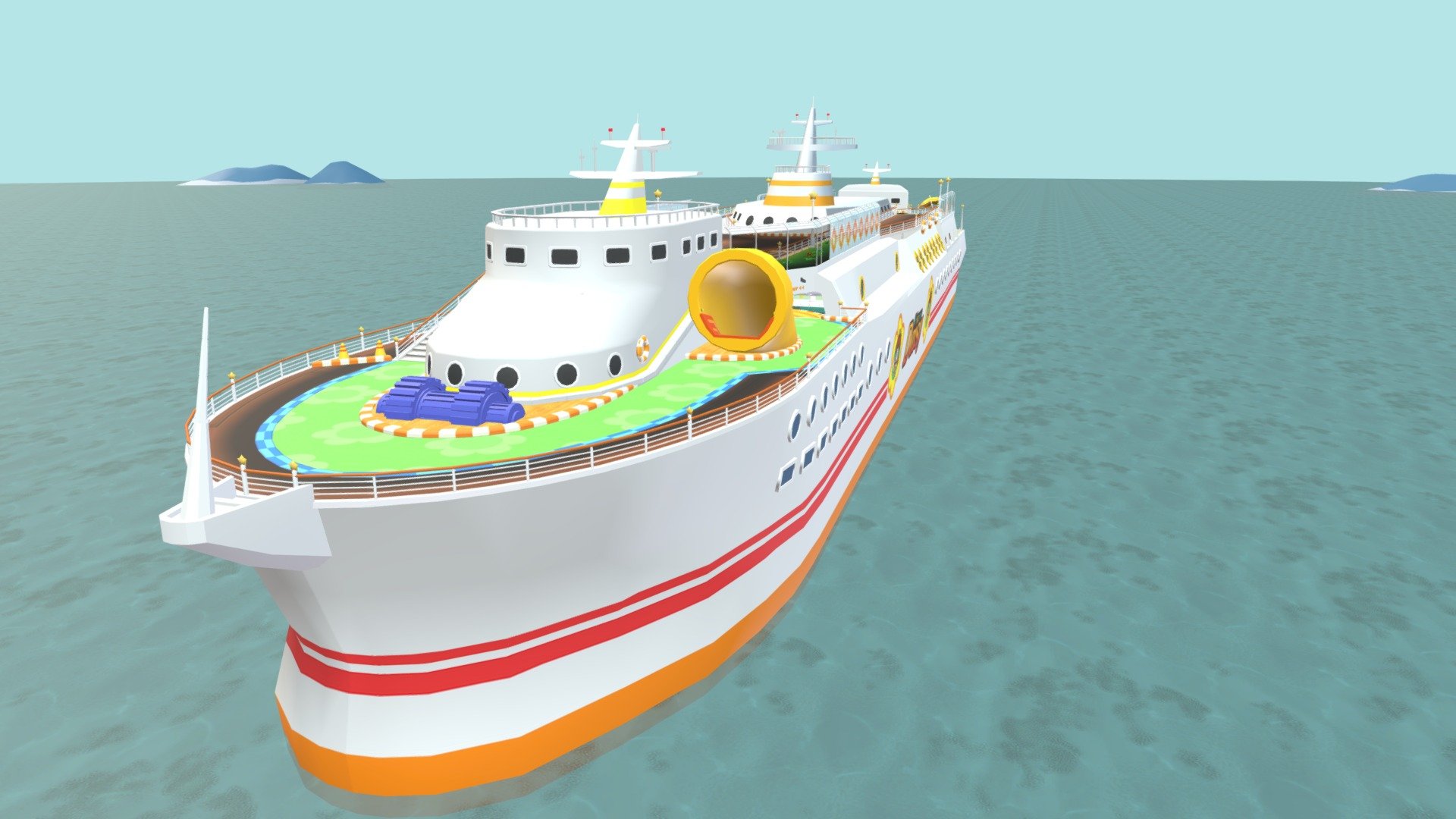Mario Kart 8 Deluxe - GCN Daisy Cruiser - Download Free 3D model by ...