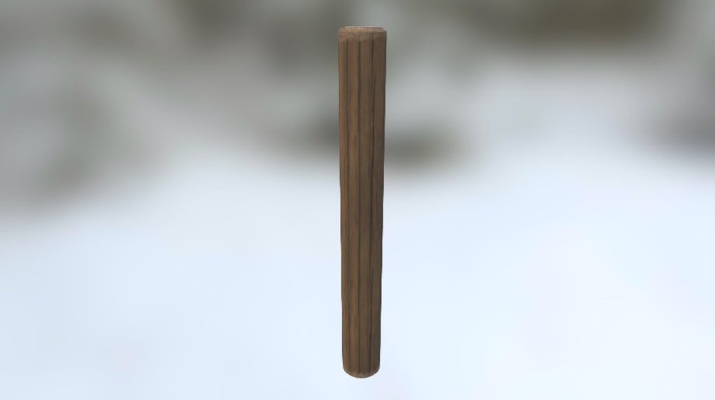 Viking Village - Pillar - 3D model by Game Ready Art (@jesperbj ...