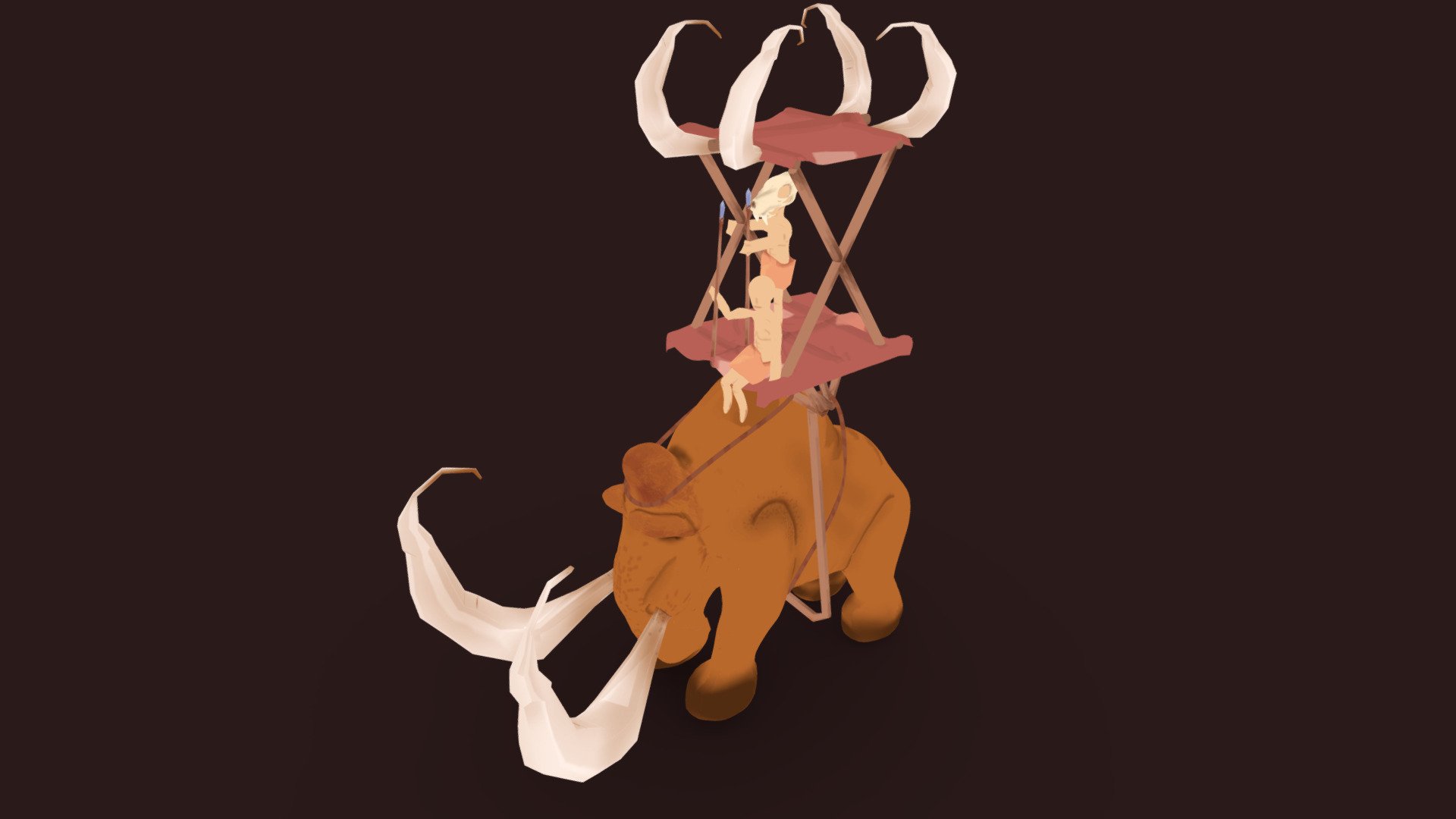 Mammoth - 3D model by MakerRandom (@Unit299e) [85c41e4] - Sketchfab