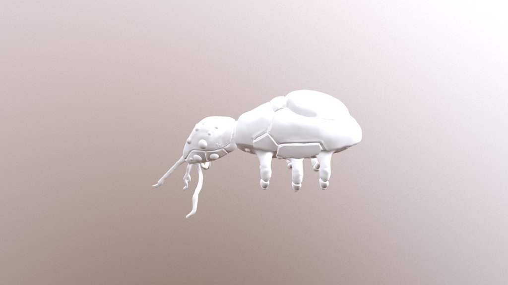 Bug Creature Sculpt Revised - 3D model by Lee Hess (@lee.hess) [85c4845 ...