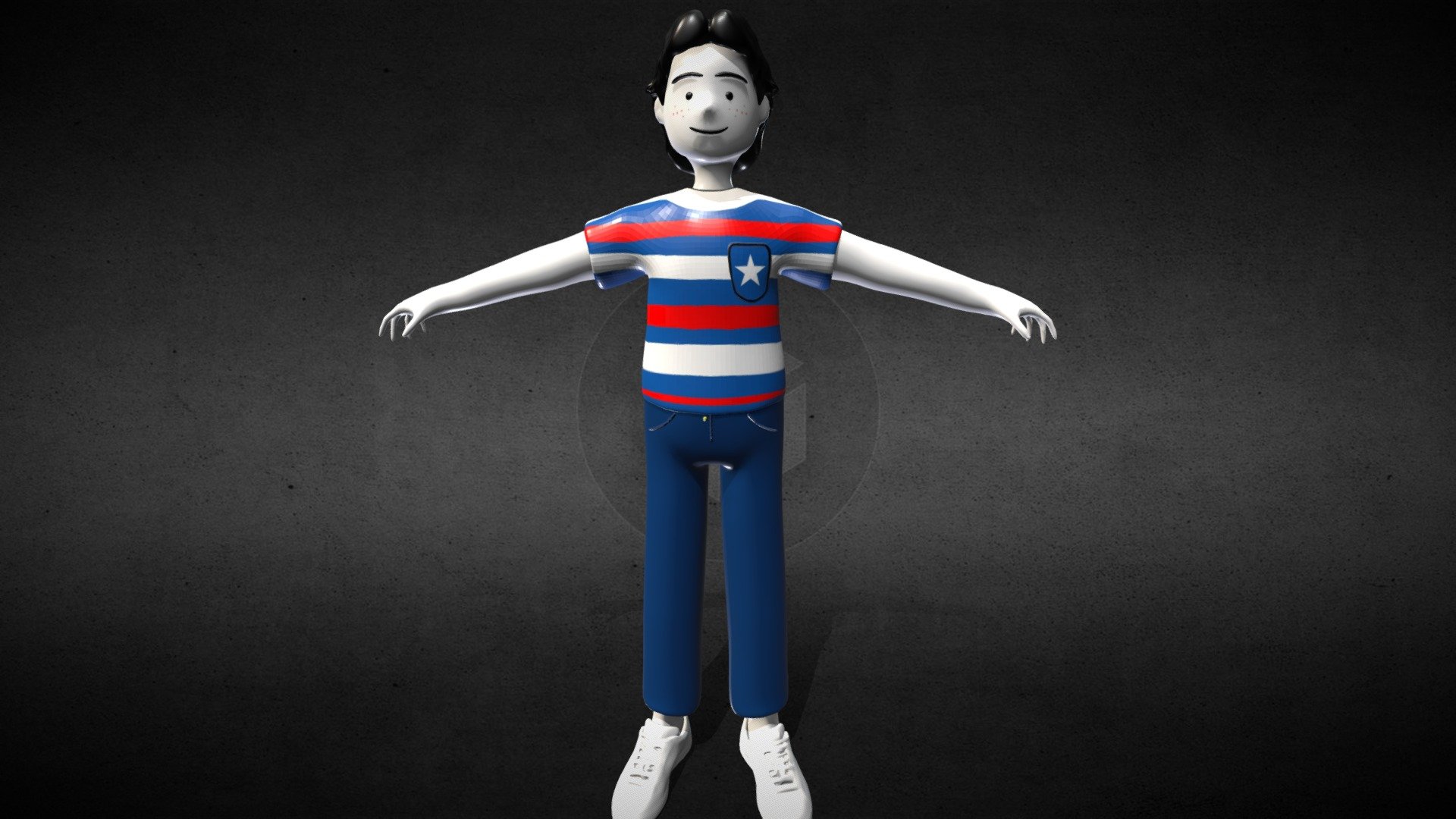 Men coca-cola chilean independece day - 3D model by paulpupkin [85c57e0 ...