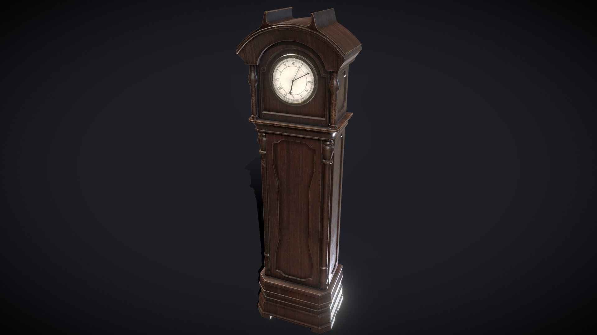 Grandfather Clock - Buy Royalty Free 3D model by the7isbest [85c5b03 ...