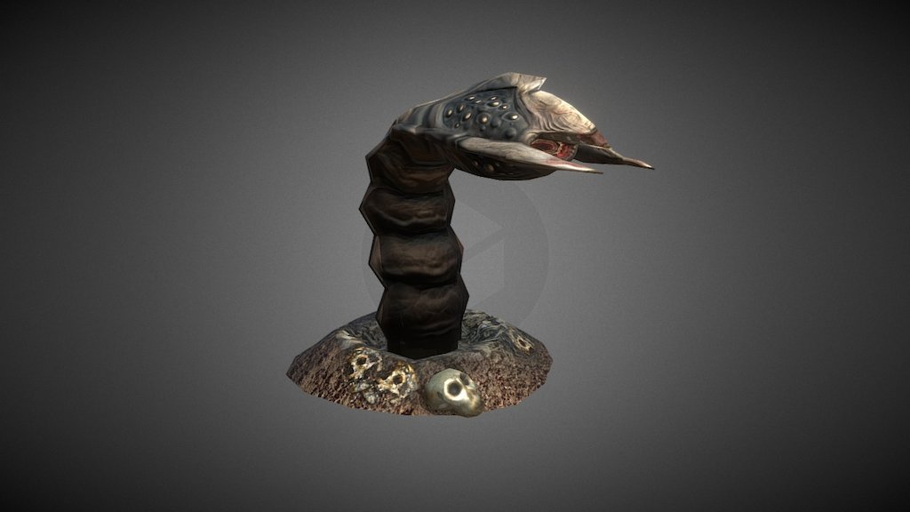 Killer Worms - 3D model by Kazimir (@Waytan) [85c5b2b] - Sketchfab