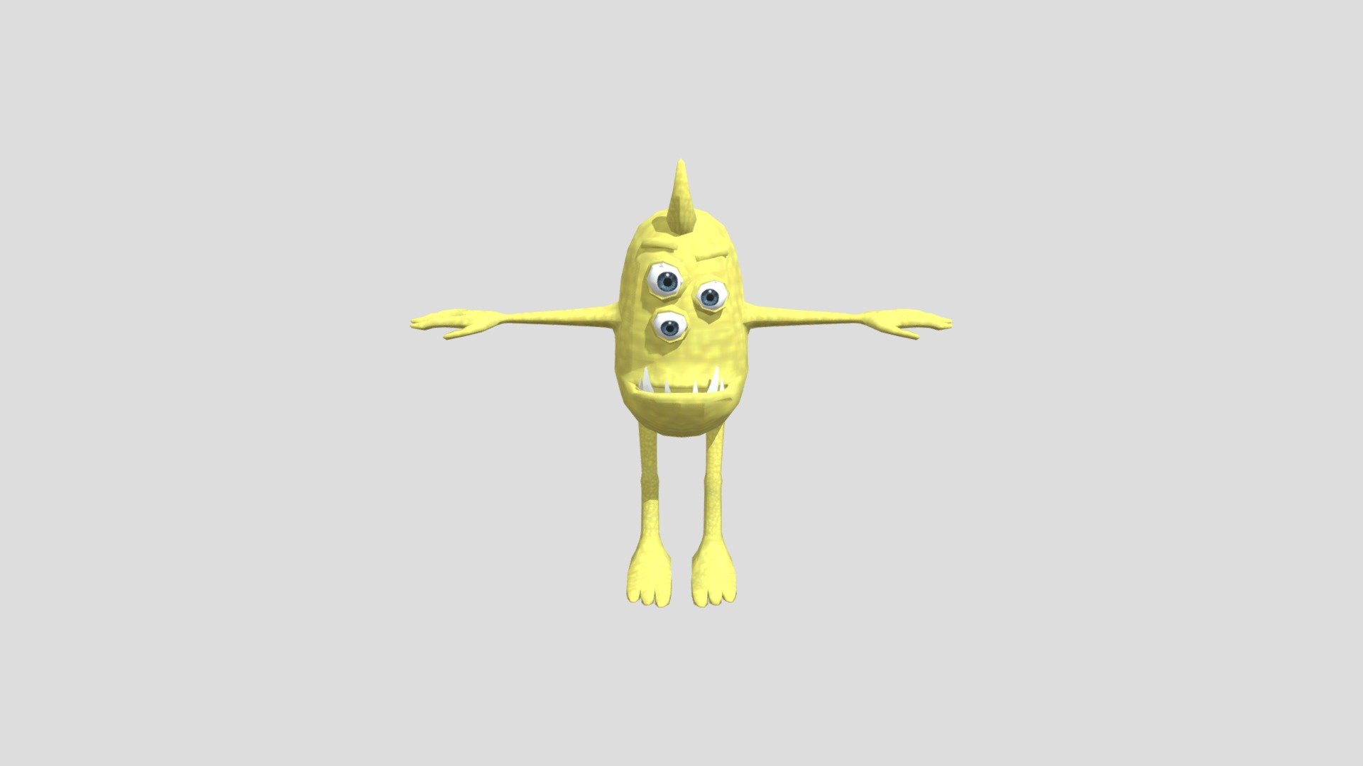 PlayStation 2 - Monsters Inc - Figgis - Download Free 3D model by kyle ...