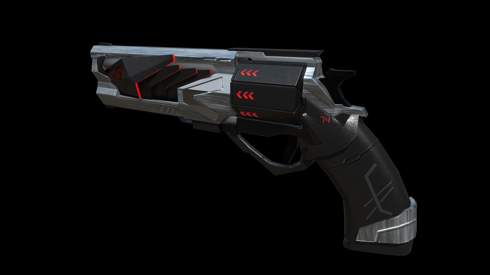 Scifi ROG Pistol - Buy Royalty Free 3D model by BANDANNA (@BAND_ANNA ...