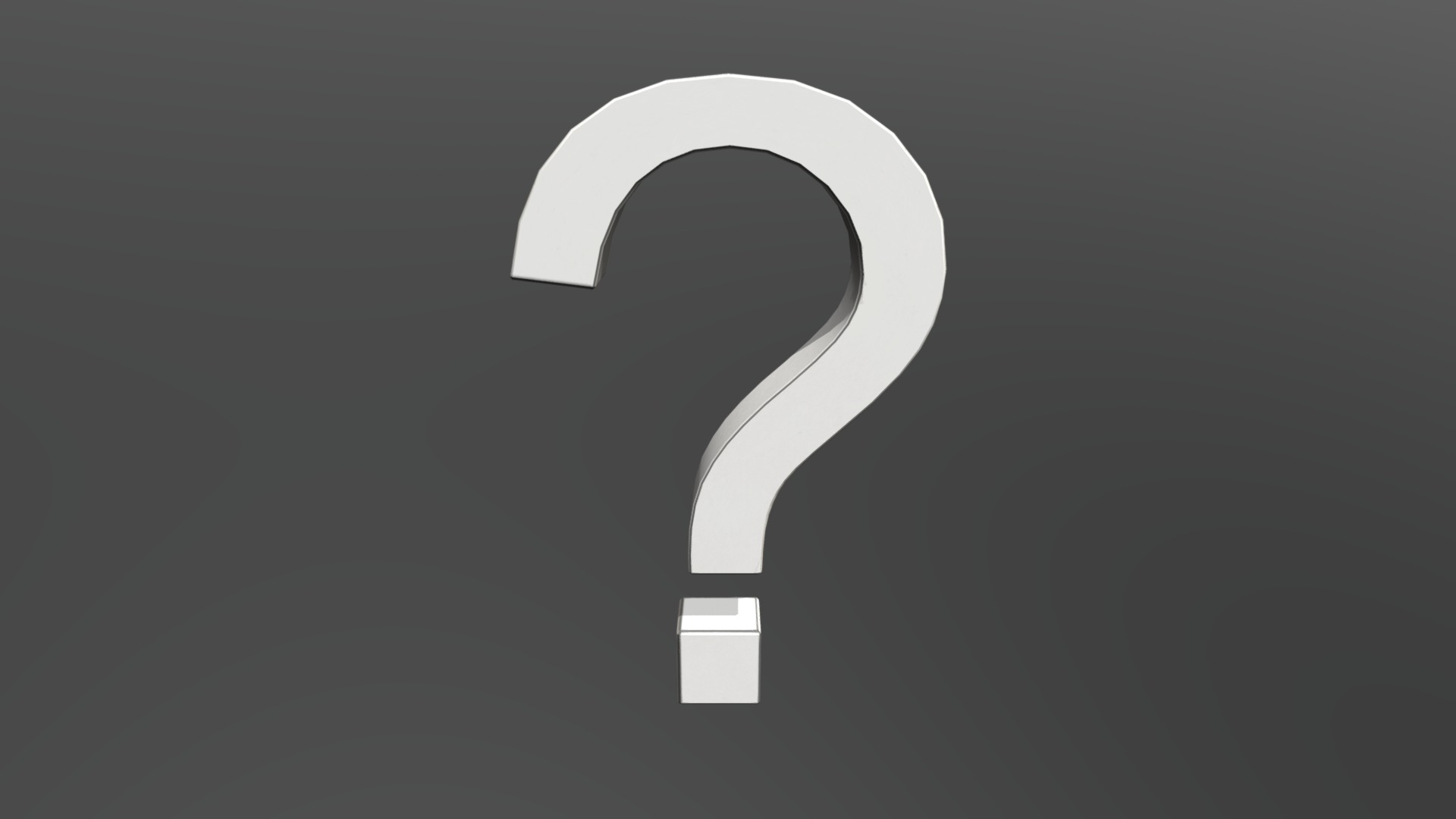 Questionmark - Download Free 3D model by yaocheng [85cb01e] - Sketchfab