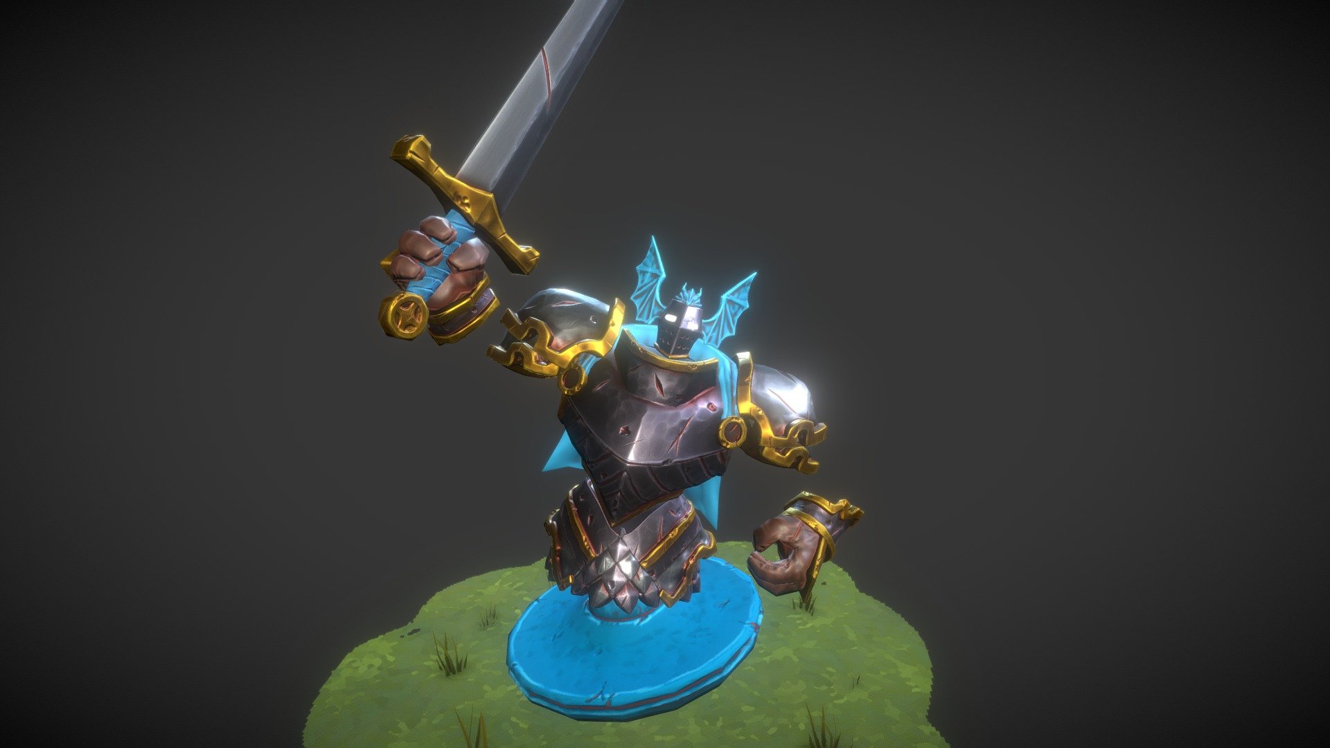 Camelot King - Toy Tactics - 3D model by ernanlfdc [85cb2af] - Sketchfab