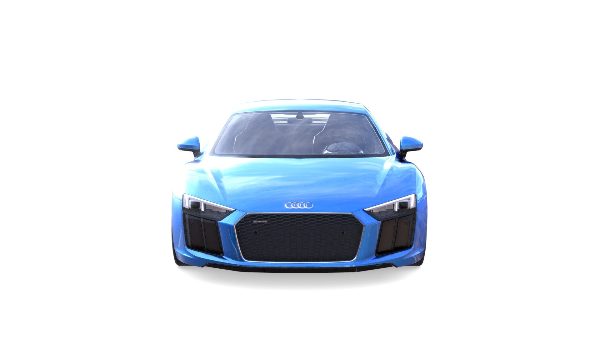 2015 Audi R8 V10 plus 5.2 FSI Quattro - Download Free 3D model by ...