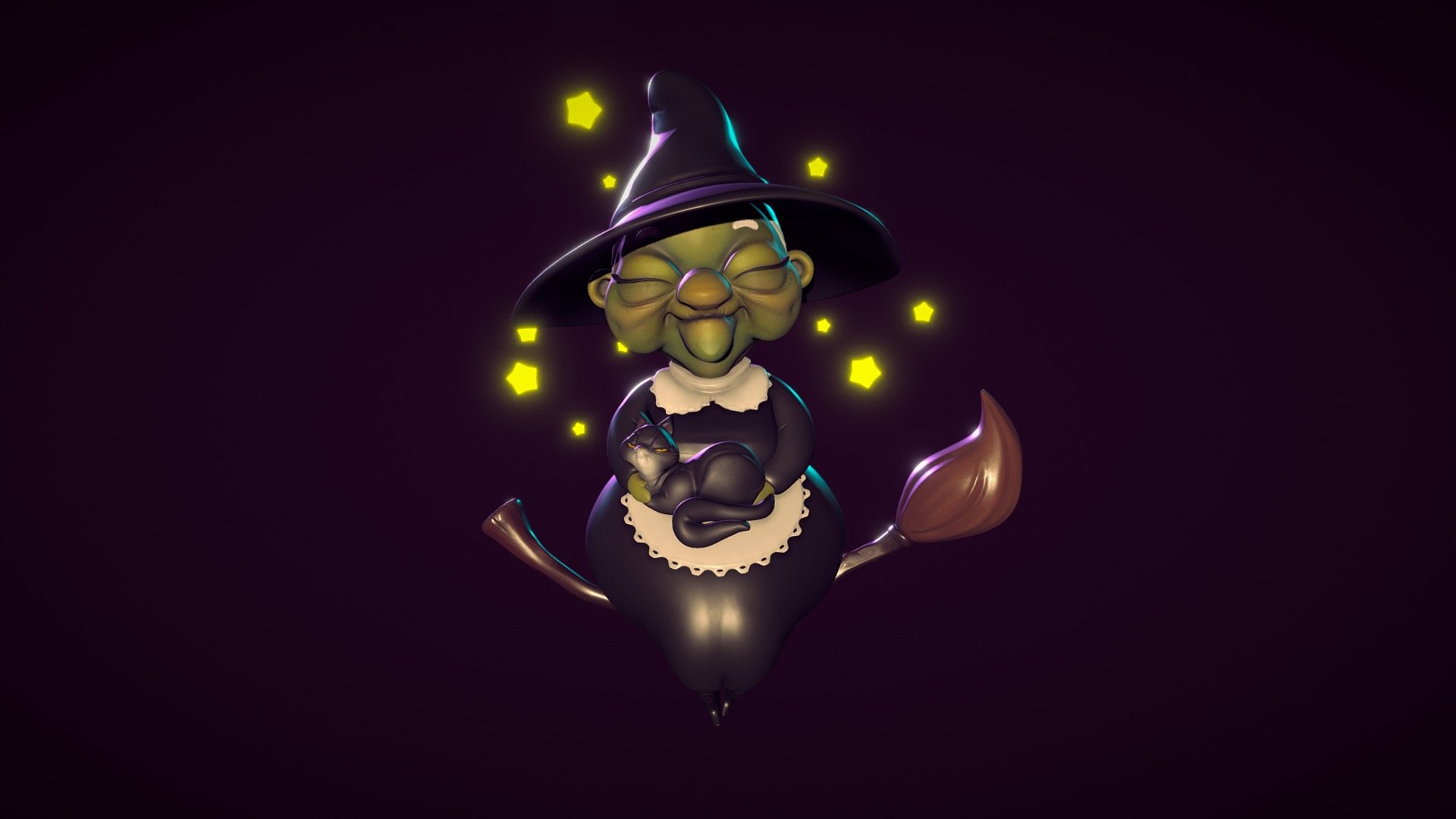 SculptJanuary18 // Magic - 3D model by kasita (@aohmai) [85cf356 ...
