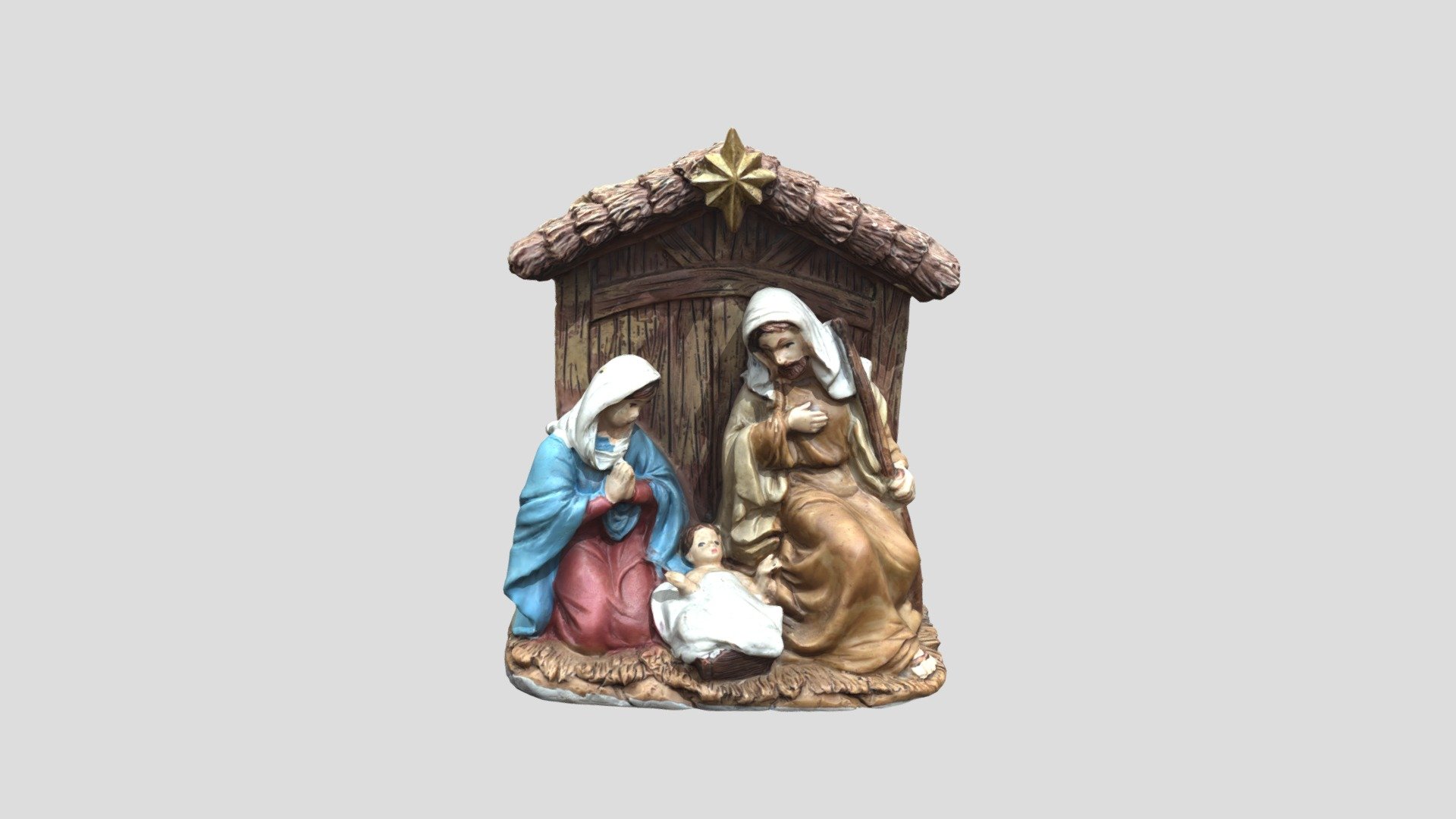 Baby Jesus Statue - 3D model by Ze3d (@zakkeasterbrook) [85cfa41 ...