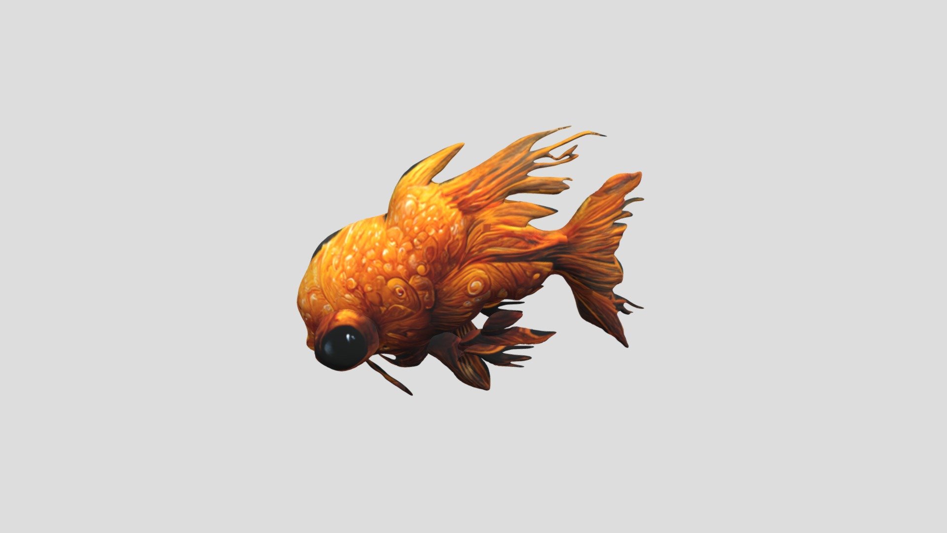 Goldfish02 - 3D model by tongzhou.yu [85d0f77] - Sketchfab