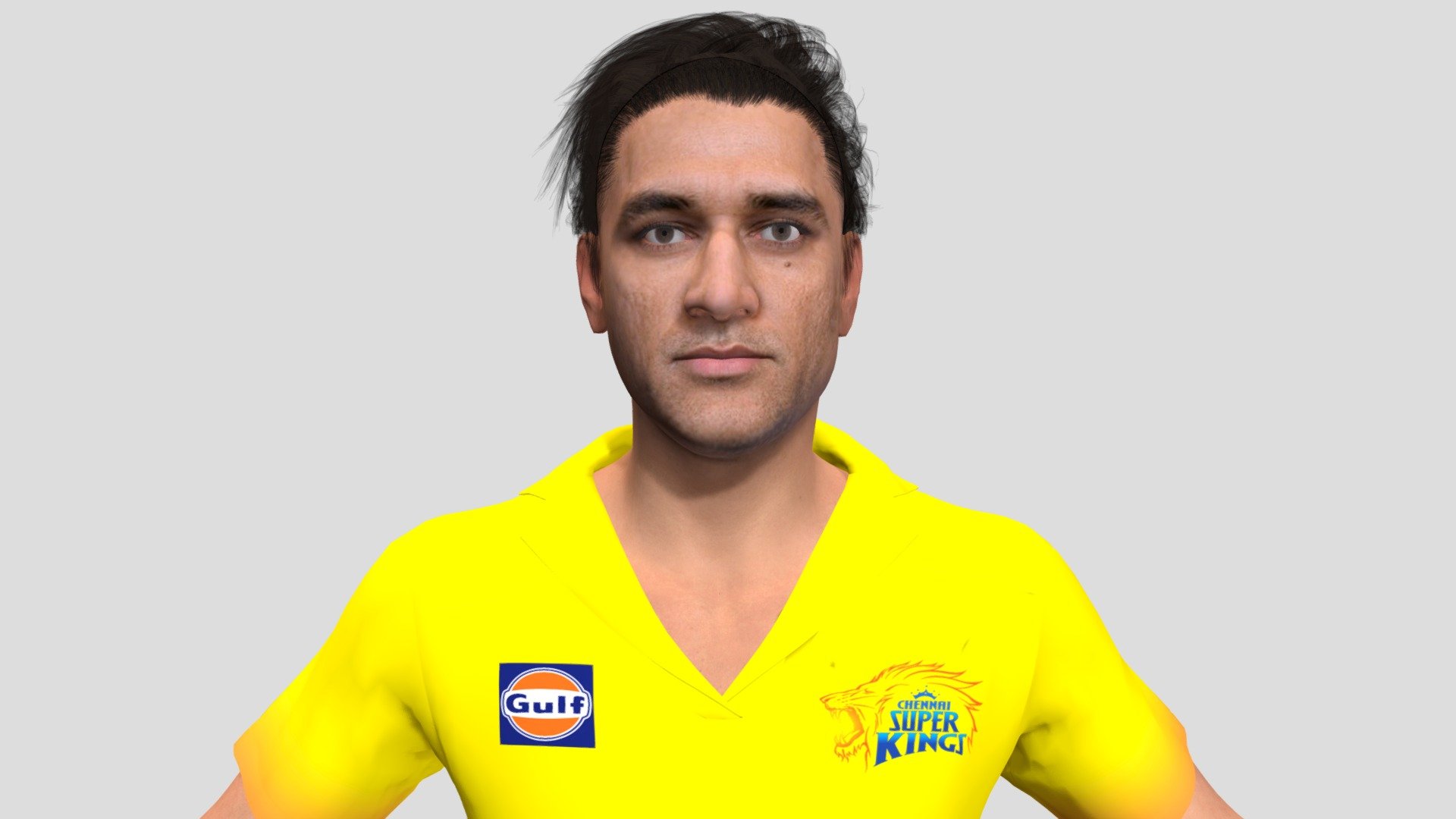 Cricket Player Dhoni - Buy Royalty Free 3D model by GK Arts (@gkarts ...
