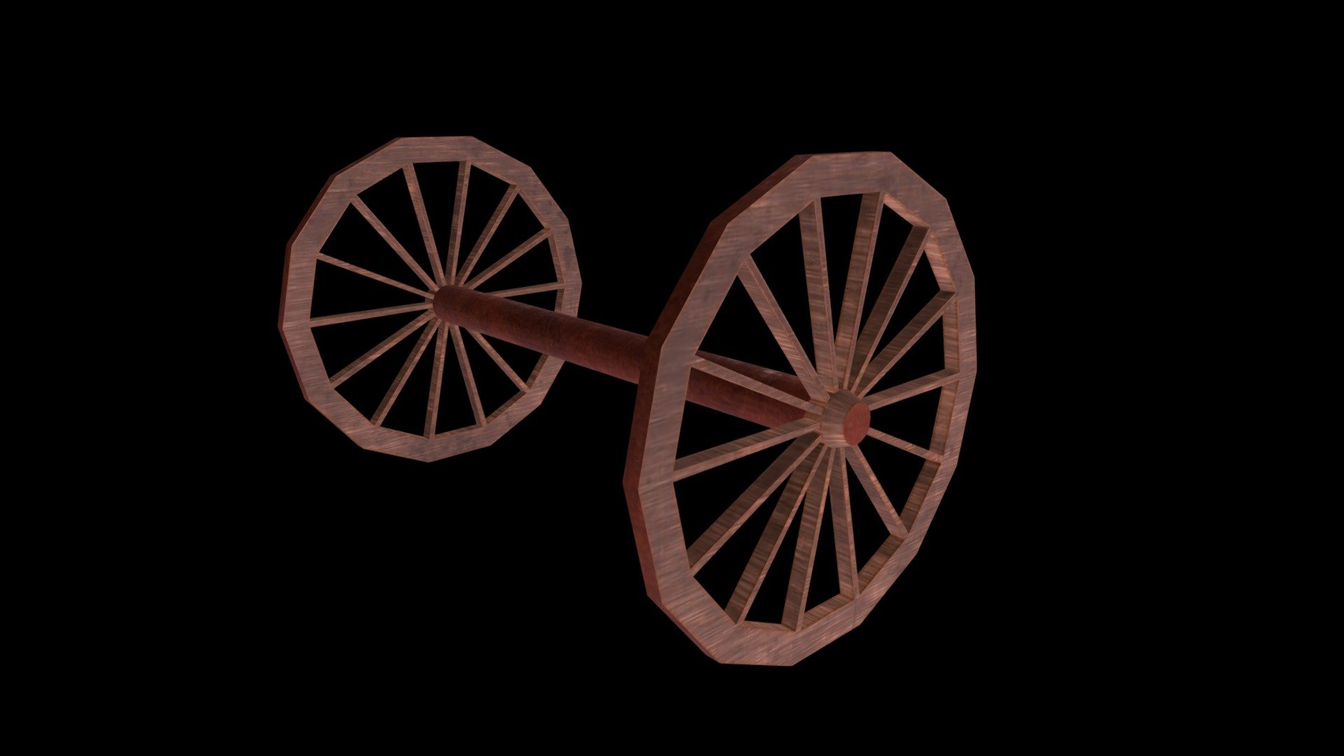 Costmonger cart wheels - 3D model by DragonFireCA [85d3f5e] - Sketchfab