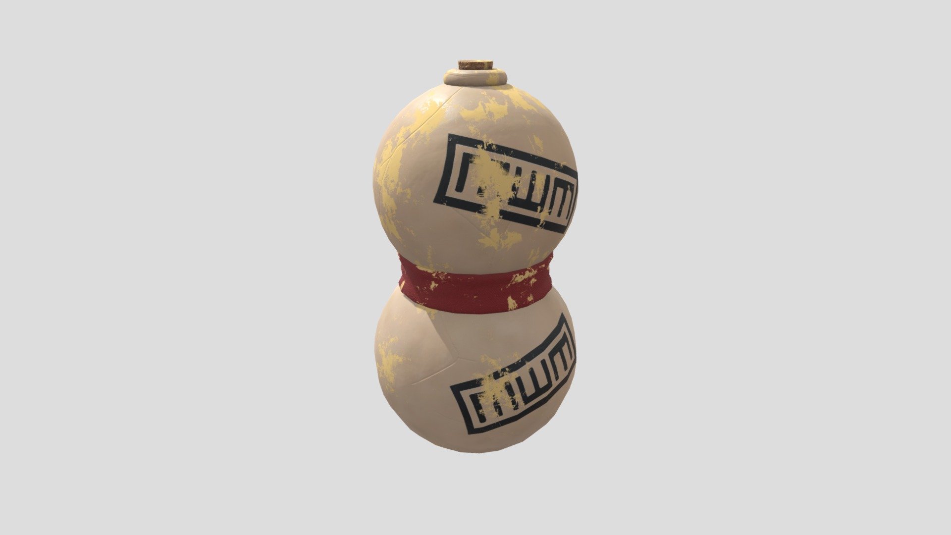 Gaara's Gourd - 3D model by Cetoseto (@EdwardBroom) [85d8044] - Sketchfab
