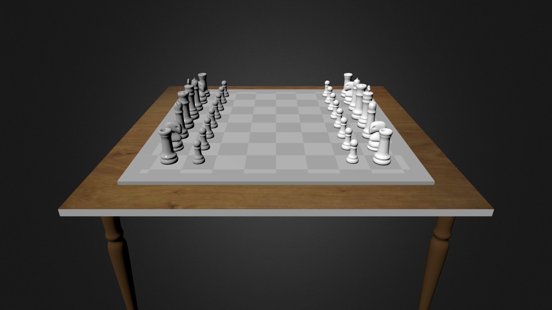 Chess pieces + Board.blend - 3D model by sunnyfundaze [85da156] - Sketchfab