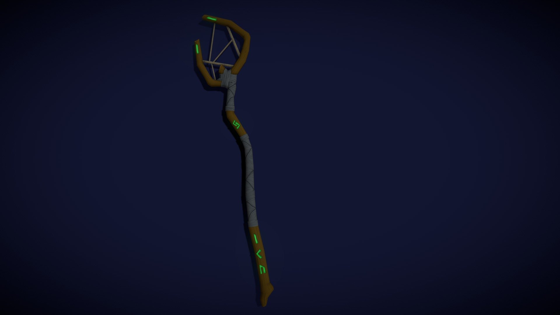 Magic Staff - Download Free 3D model by TridentCorp [85dc3dd] - Sketchfab