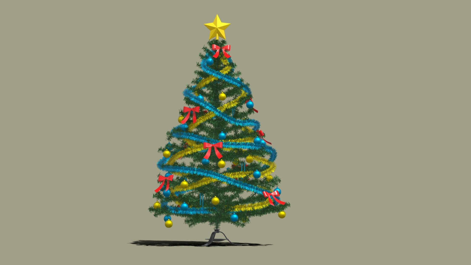 Christmas tree - 3D model by 3dpassion.net (@hieu86coin2) [85dca9d ...