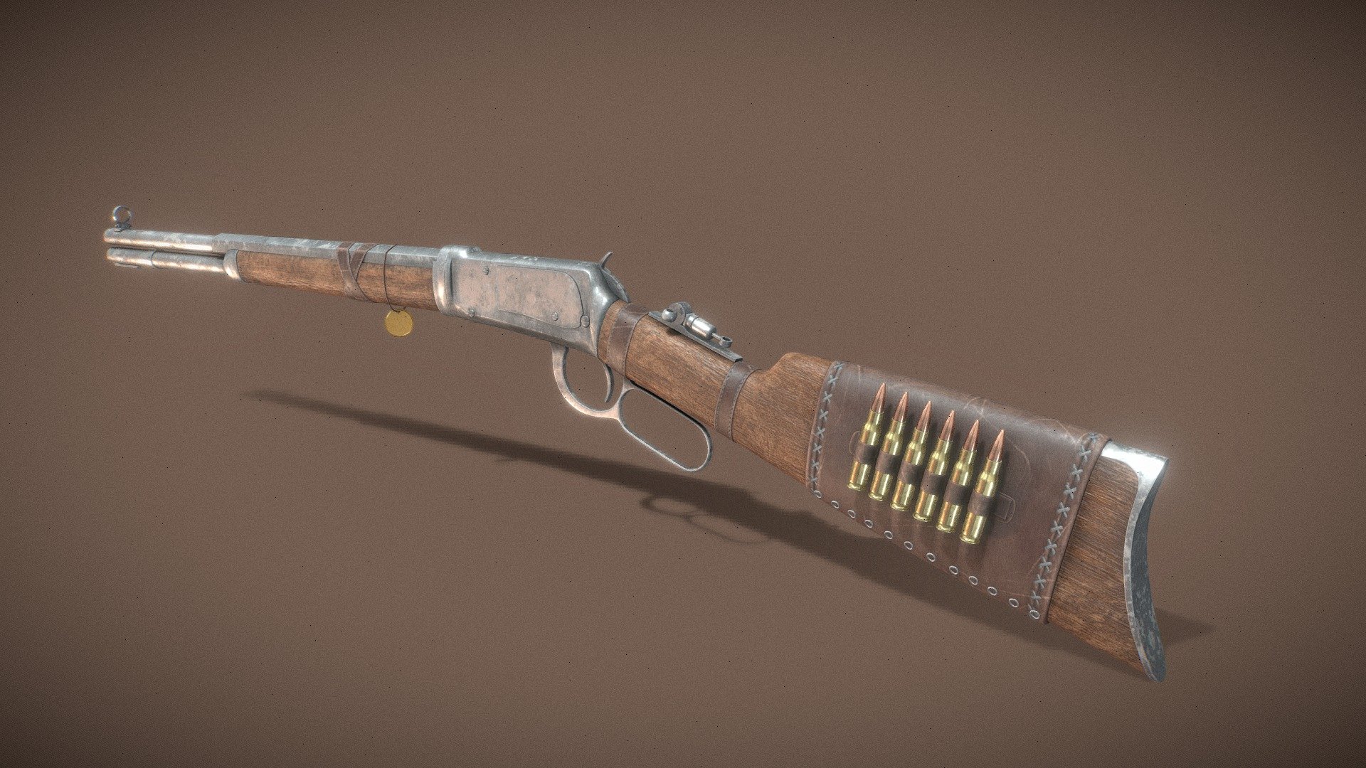 Winchester Gun Simple Weapon - Buy Royalty Free 3D model by Pickeri ...
