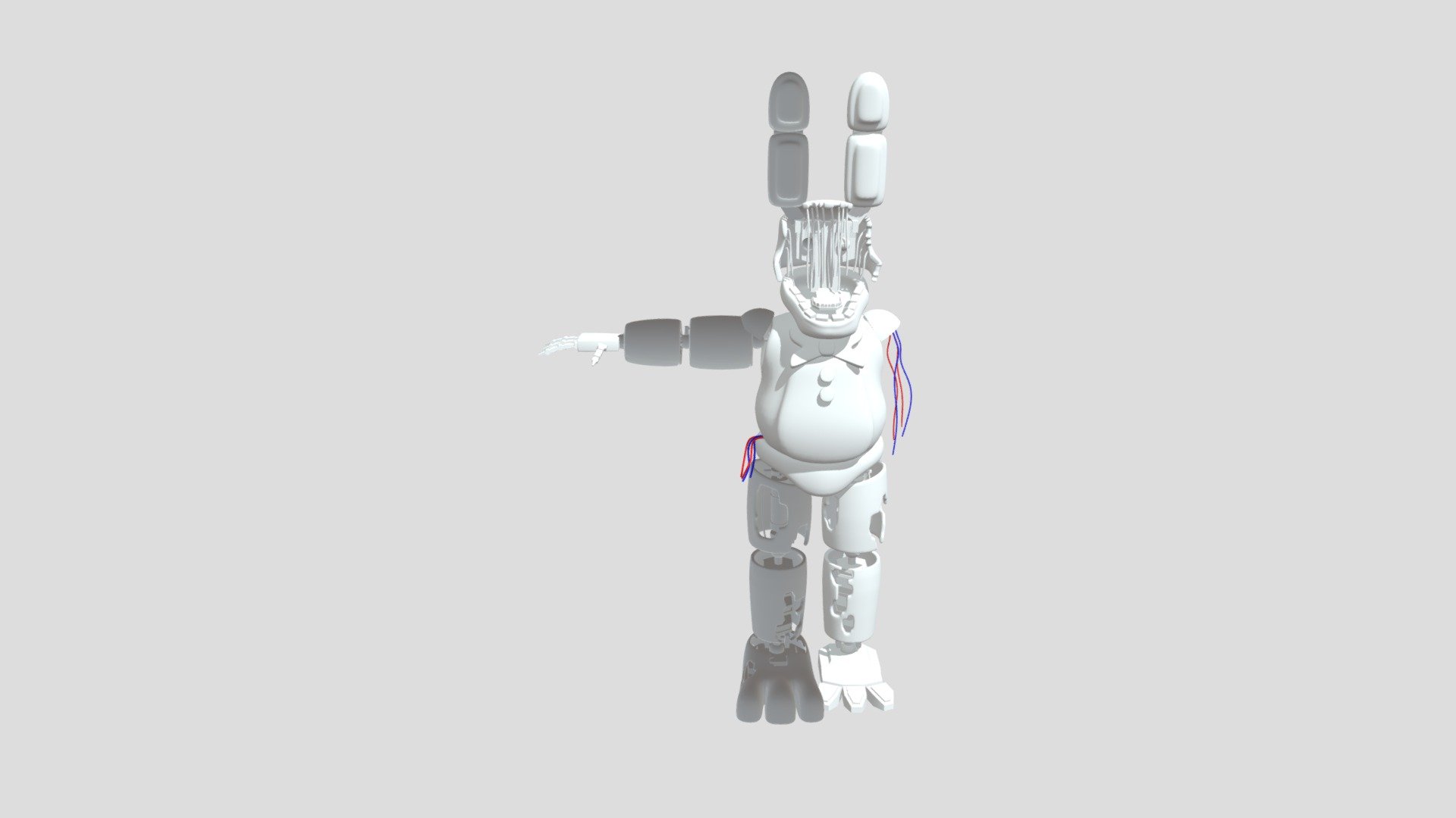 Withered Bonnie - Download Free 3D model by BillyBobP3D (@Lil_BigMac ...