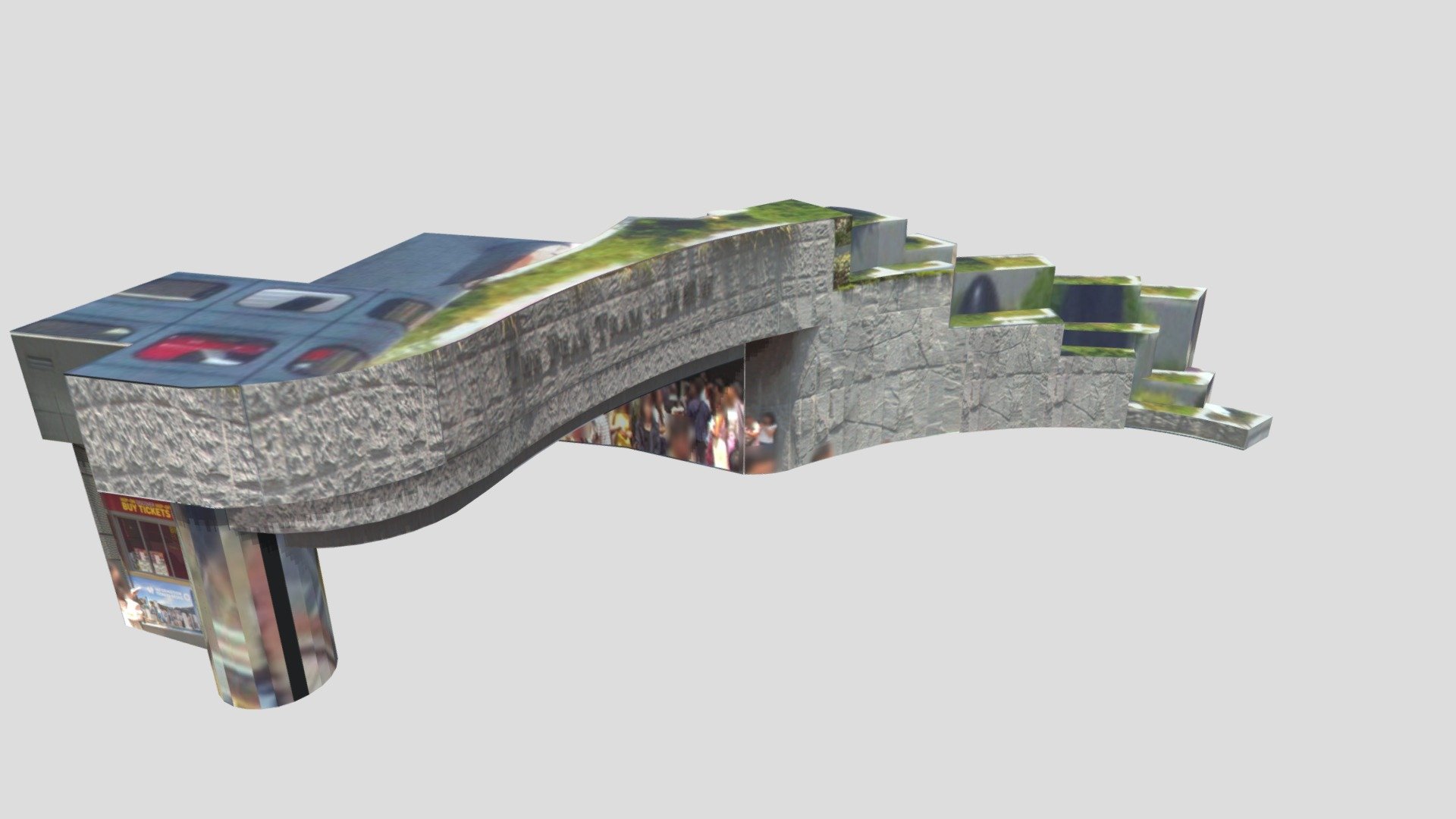 The Peak Tram B344621543602063A0 - Download Free 3D model by patrick ...