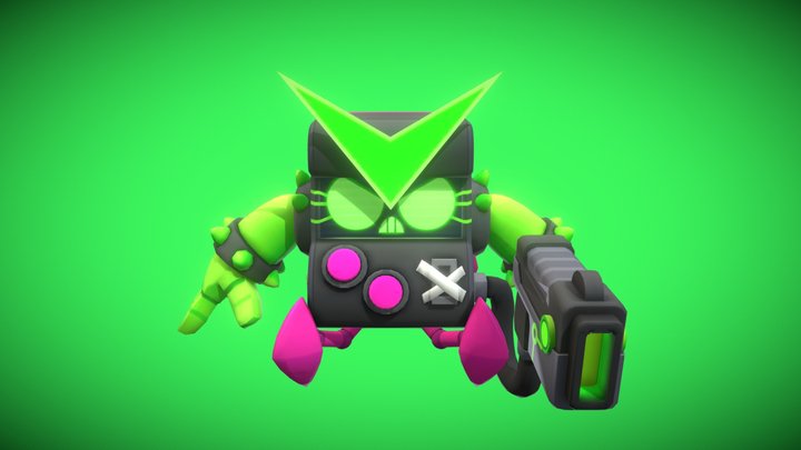 8bit 3D models - Sketchfab